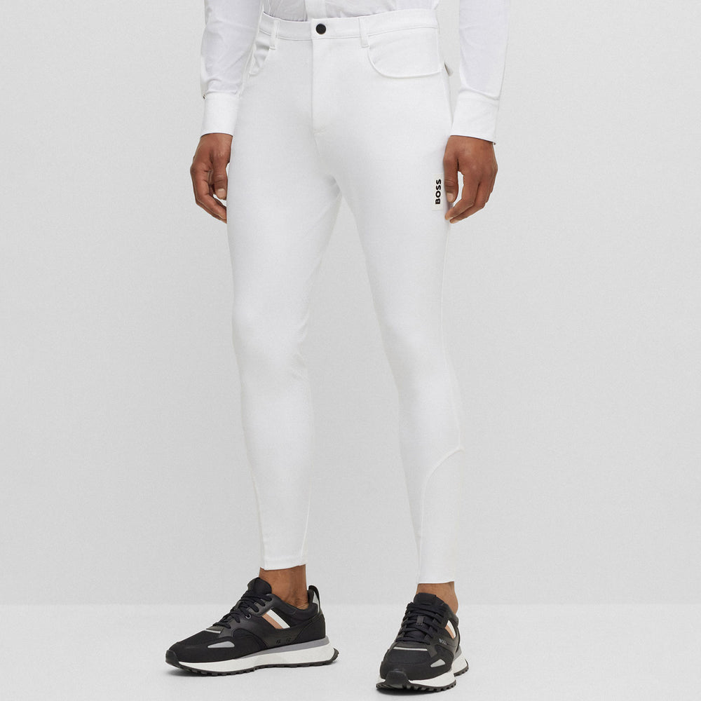 BOSS Equestrian Men's James Knee Grip Breeches | White & Equiport ...