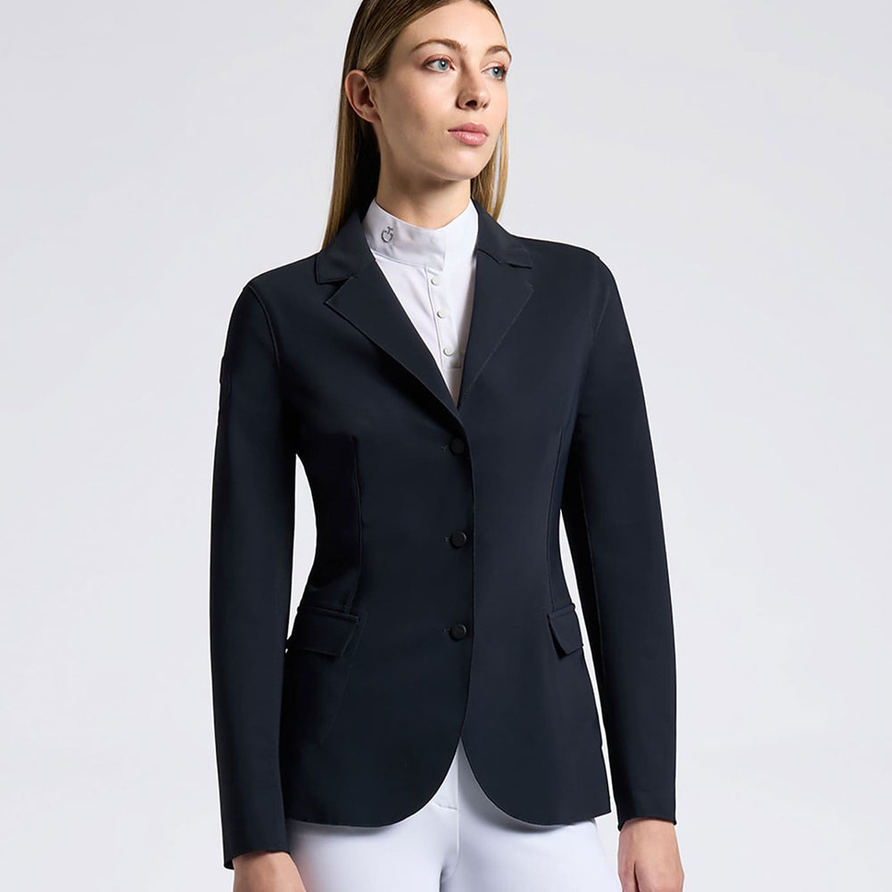 Cavalleria Toscana Raw Cut Competition Show Jacket | Navy & Equiport ...