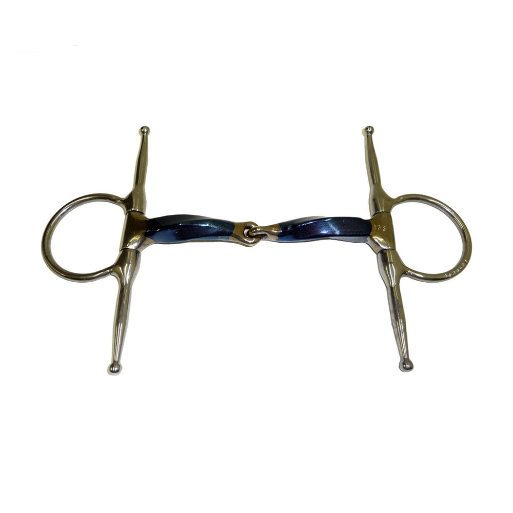 Bombers Twisted Full Cheek Snaffle & Equiport Equestrian