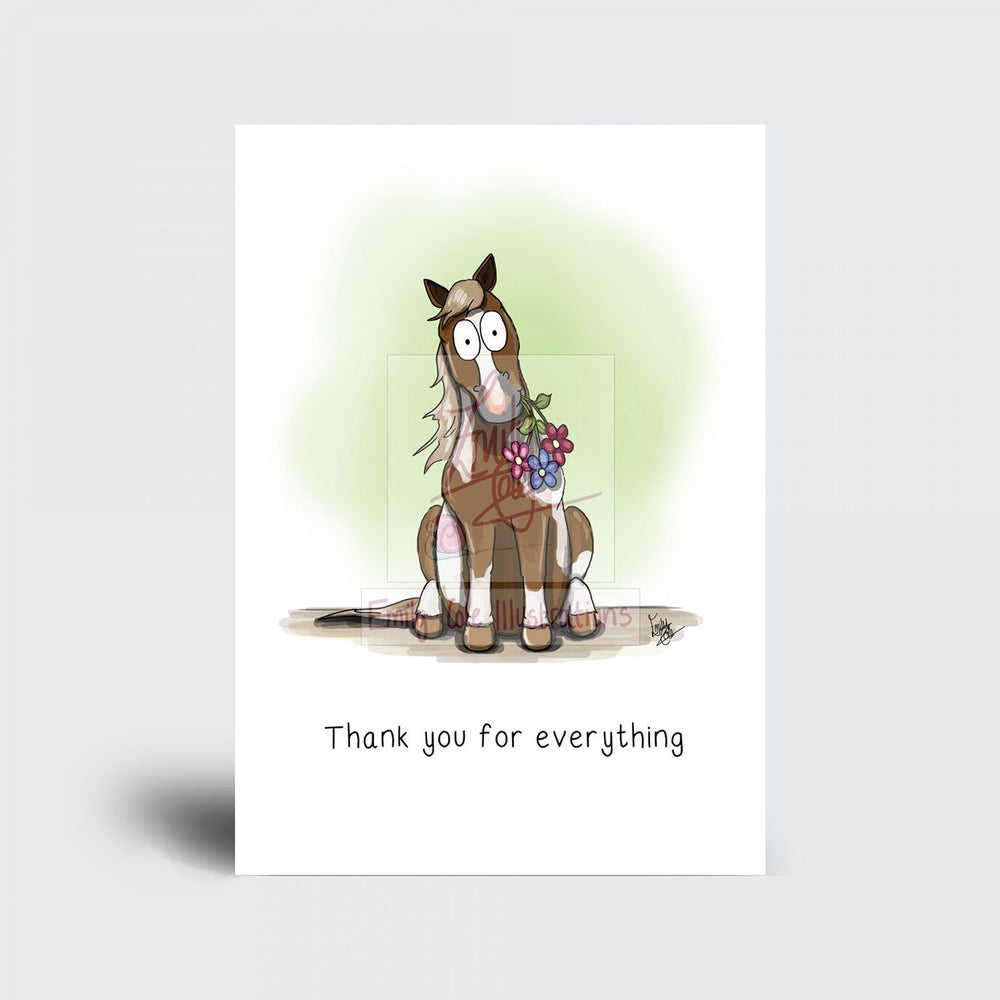 Beautiful Horse Thank You 50 Horse Thank You Cards Ideas | Thank You