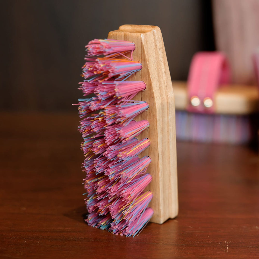 Grooming Deluxe Sammy Kids Hard Dandy Brush Unicorn & Equiport Equestrian
