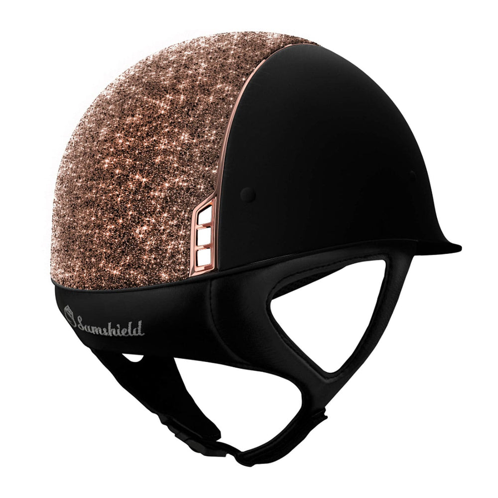 Samshield V1 Black Shadowmatt with Rose Gold Crystal Fabric Top ...