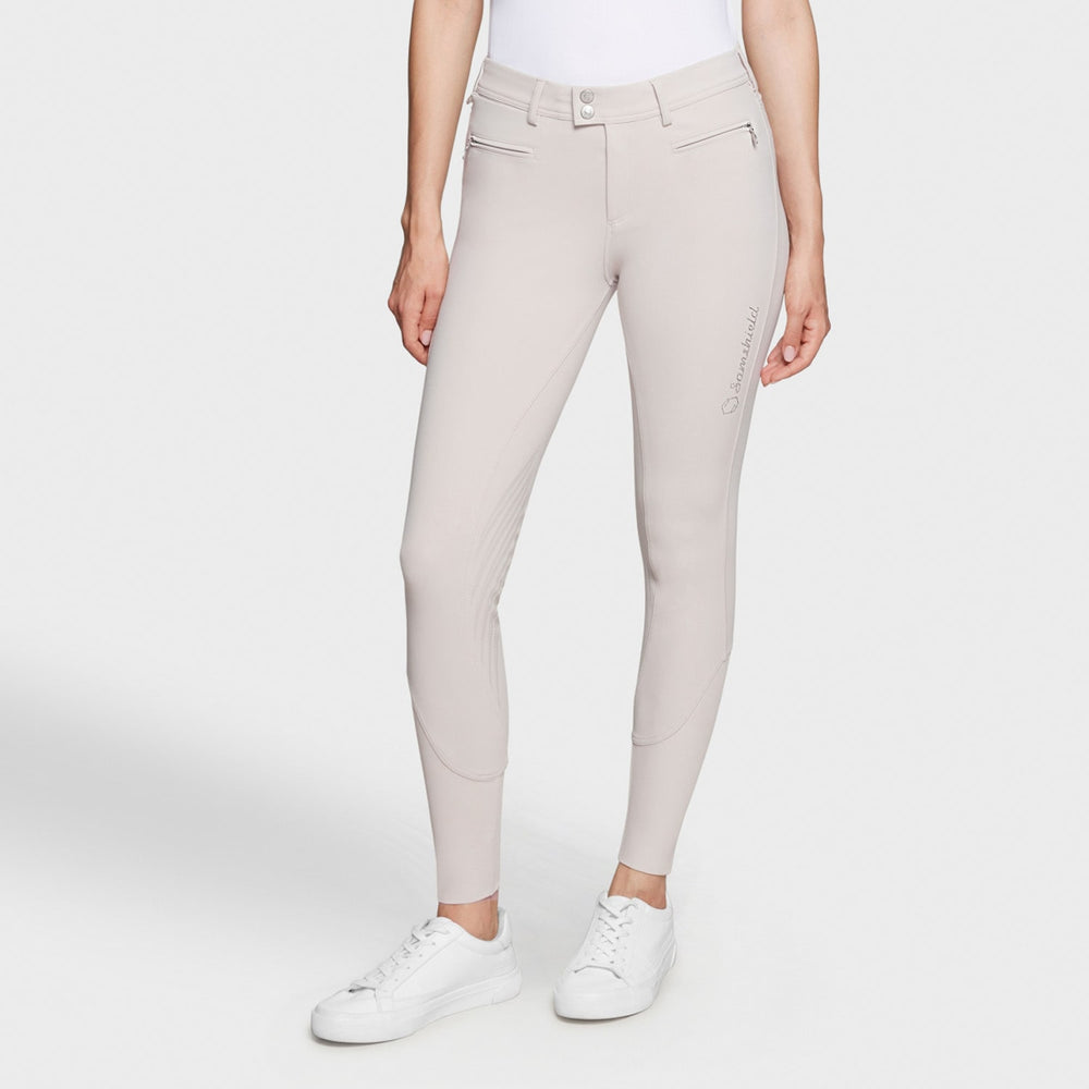 Samshield Adele Horse Riding Breeches | Powder Pink & Equiport Equestrian