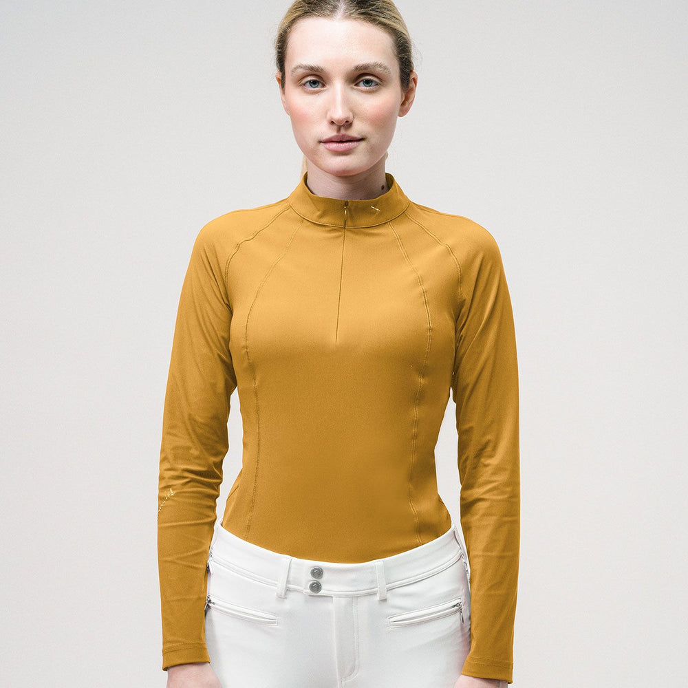 Samshield Equestrian Ava Base Layer | Moutarde Mustard Yellow ...