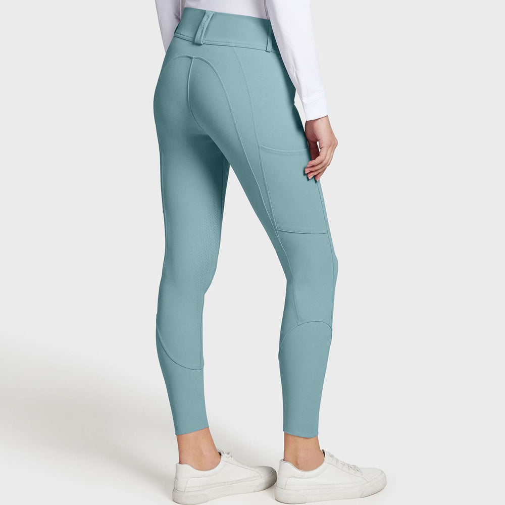 Samshield Even Horse Riding Breeches | Tourmaline Blue & Equiport ...