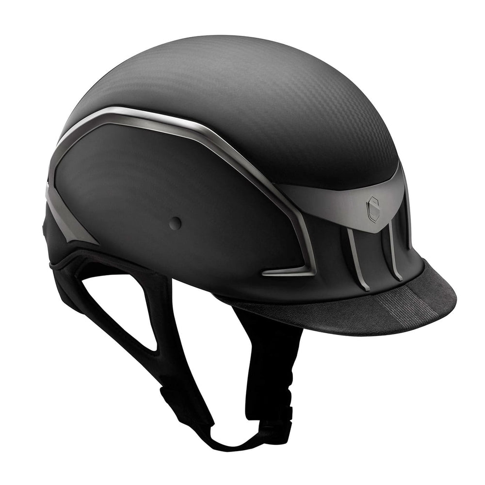 Samshield XJ Standard Equestrian Riding Hat | Matt Black & Equiport ...