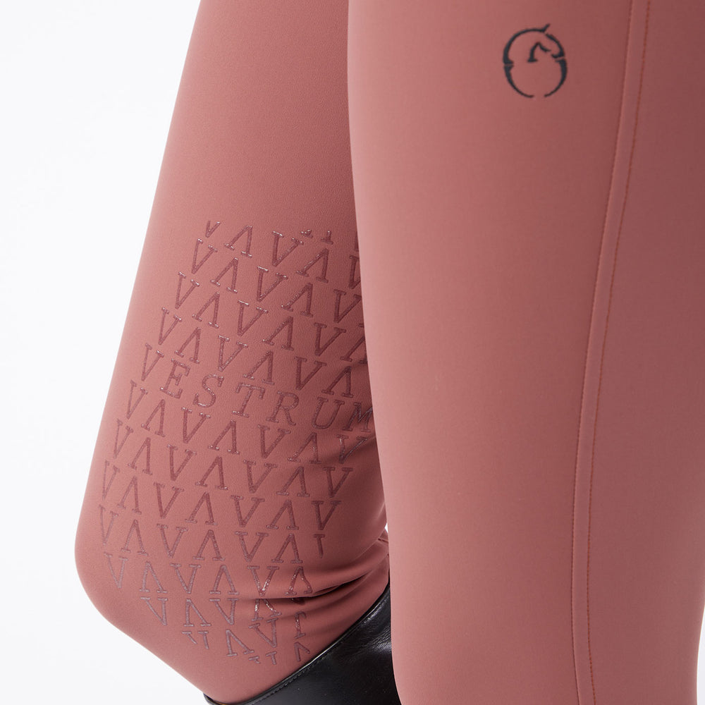 Vestrum Syracuse Horse Riding Breeches | Dark Mauve & Equiport Equestrian